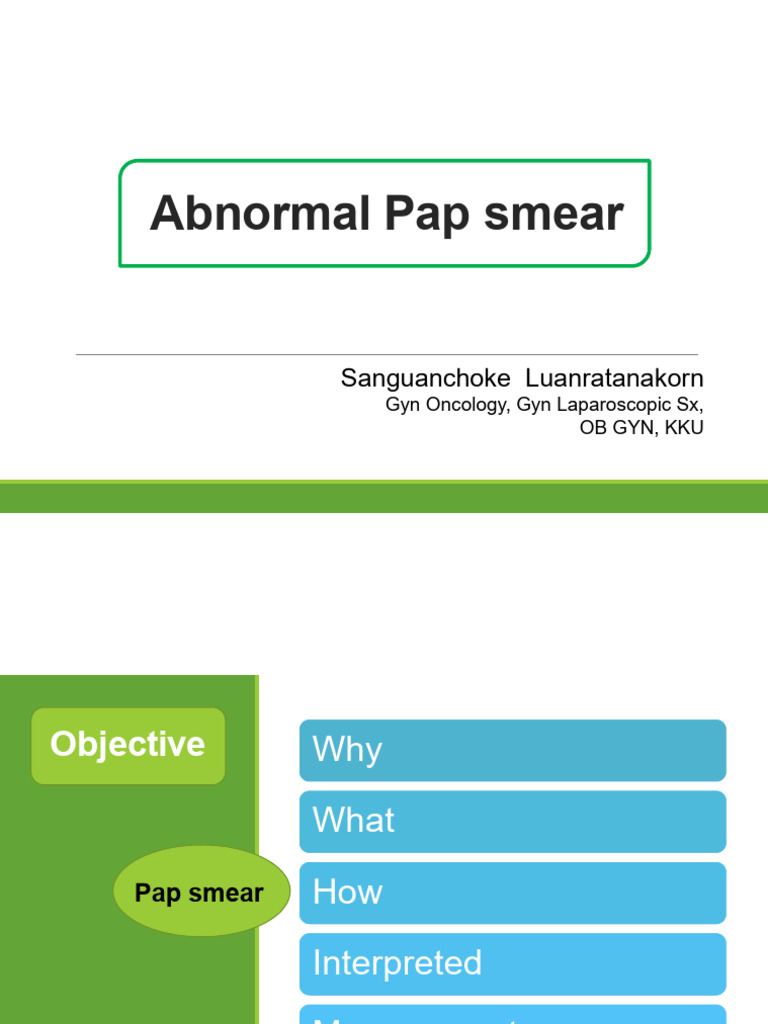 Abnormal Pap Smear | PDF
