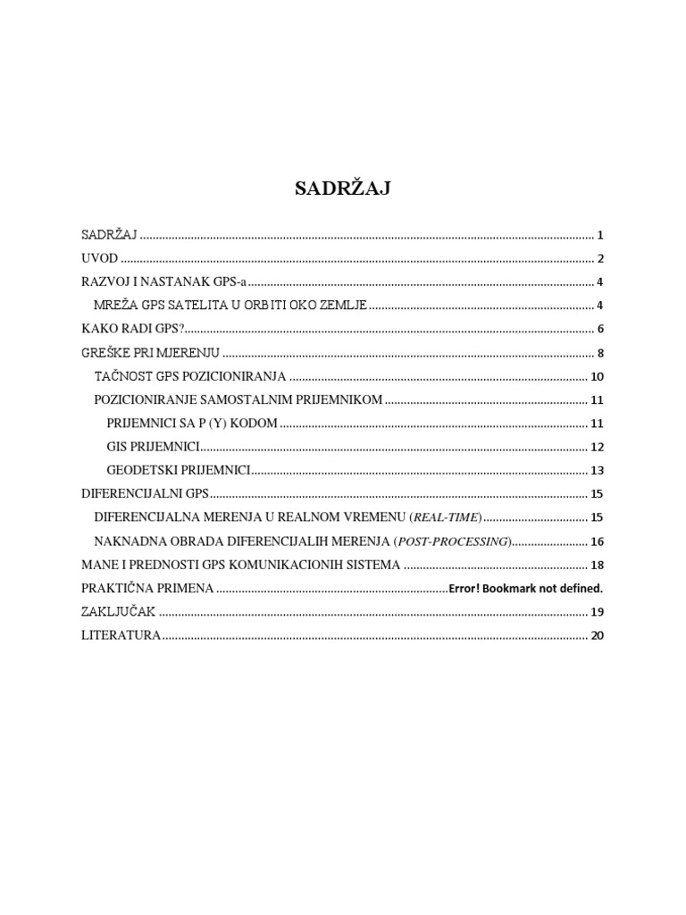 Gps | PDF
