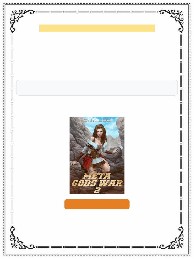 Meta Gods War 2 1st Edition B N Miles All Versions Available | PDF ...
