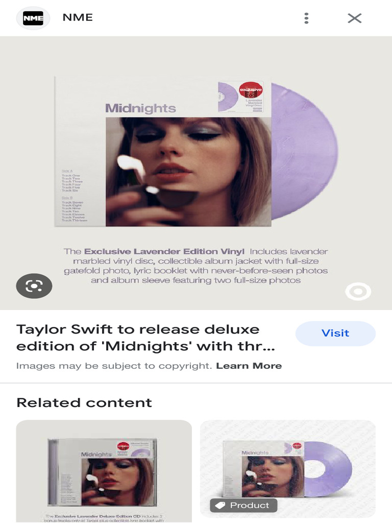 Midnight Vinyl Taylor Swift - Google Search | PDF