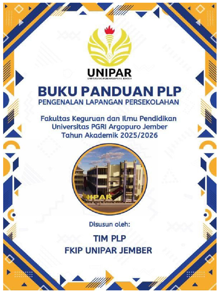 Panduan PLP FKIP 2025 Unipar Jember | PDF