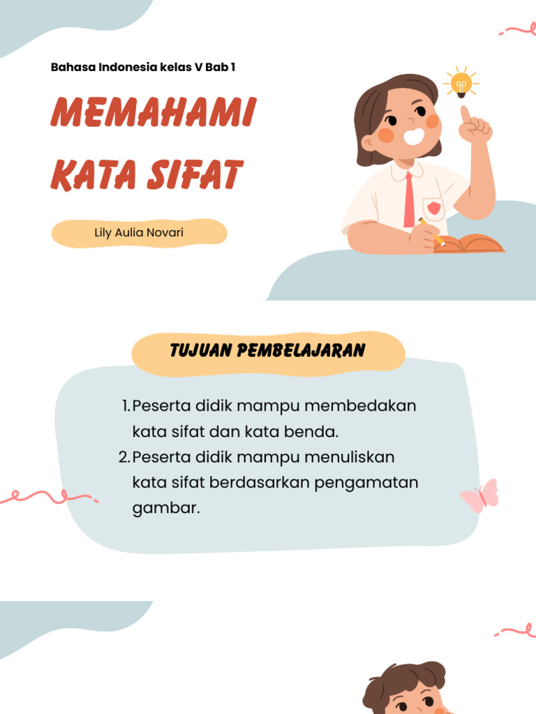 Memahami Kata Sifat dalam Bahasa Indonesia | PDF