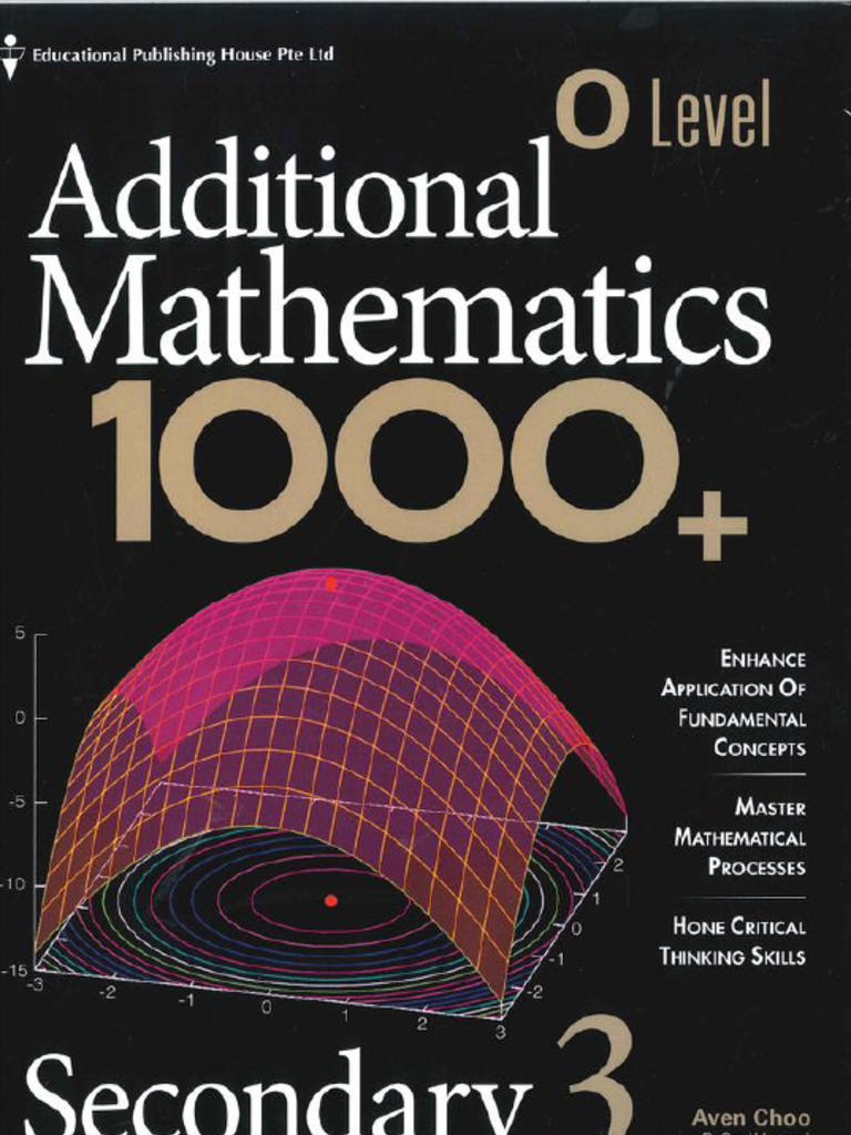 O Level Add Maths 1000 | PDF