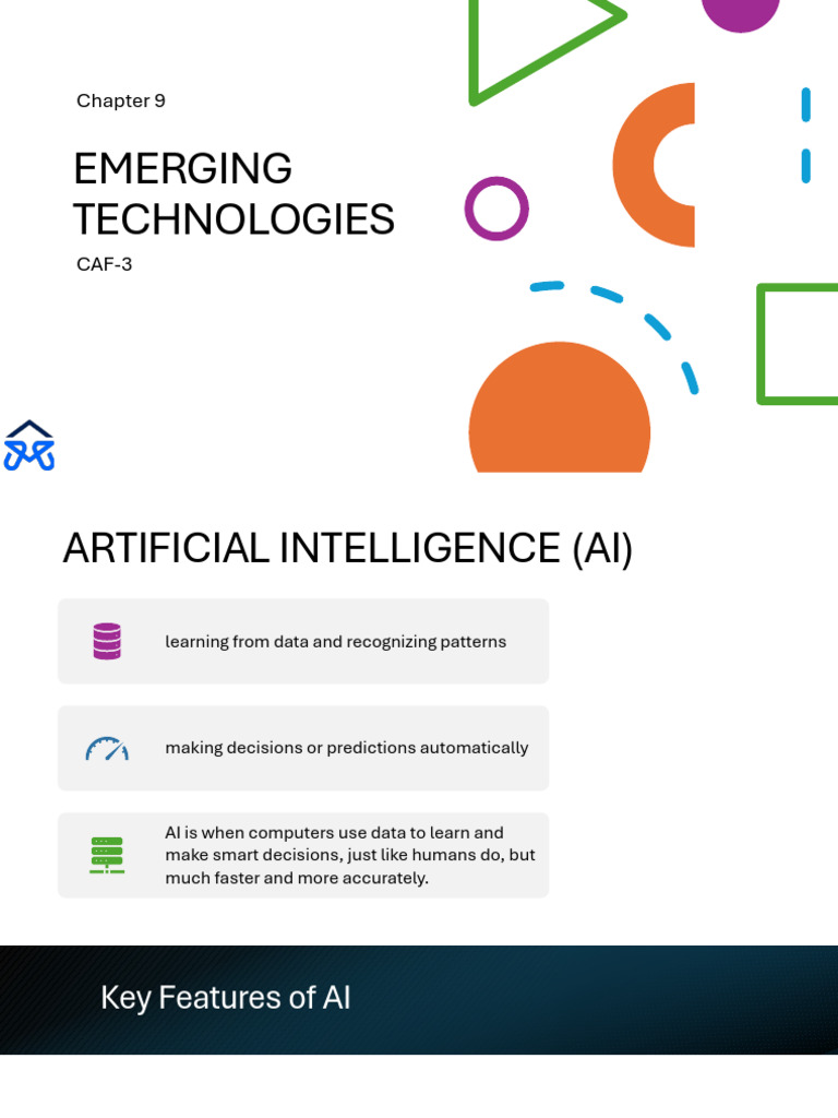CH9 - Emerging Technologies | PDF | Internet Of Things | Artificial ...
