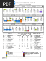 2008-2009 School Year Calendar | PDF | Sports