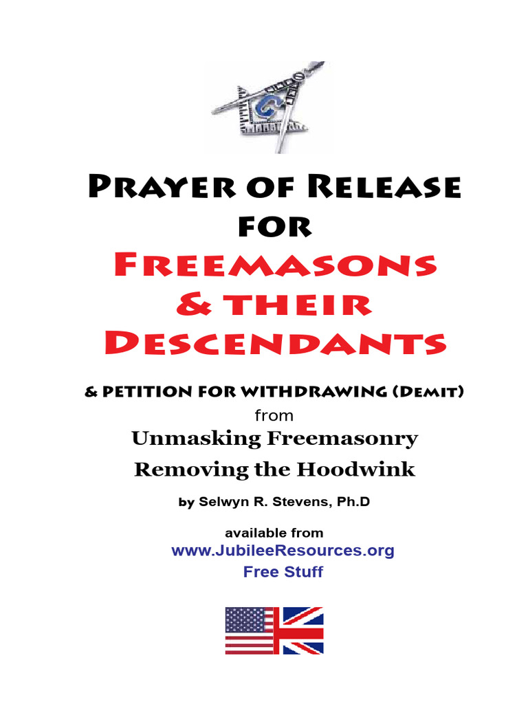 Prayer of Release for Freemasons | PDF | Freemasonry | Jesus