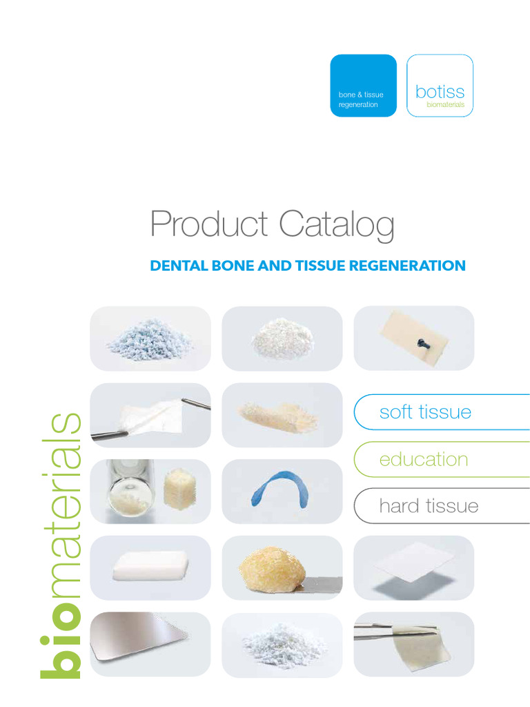 Botiss Product Catalog en | PDF | Dental Implant | Bone