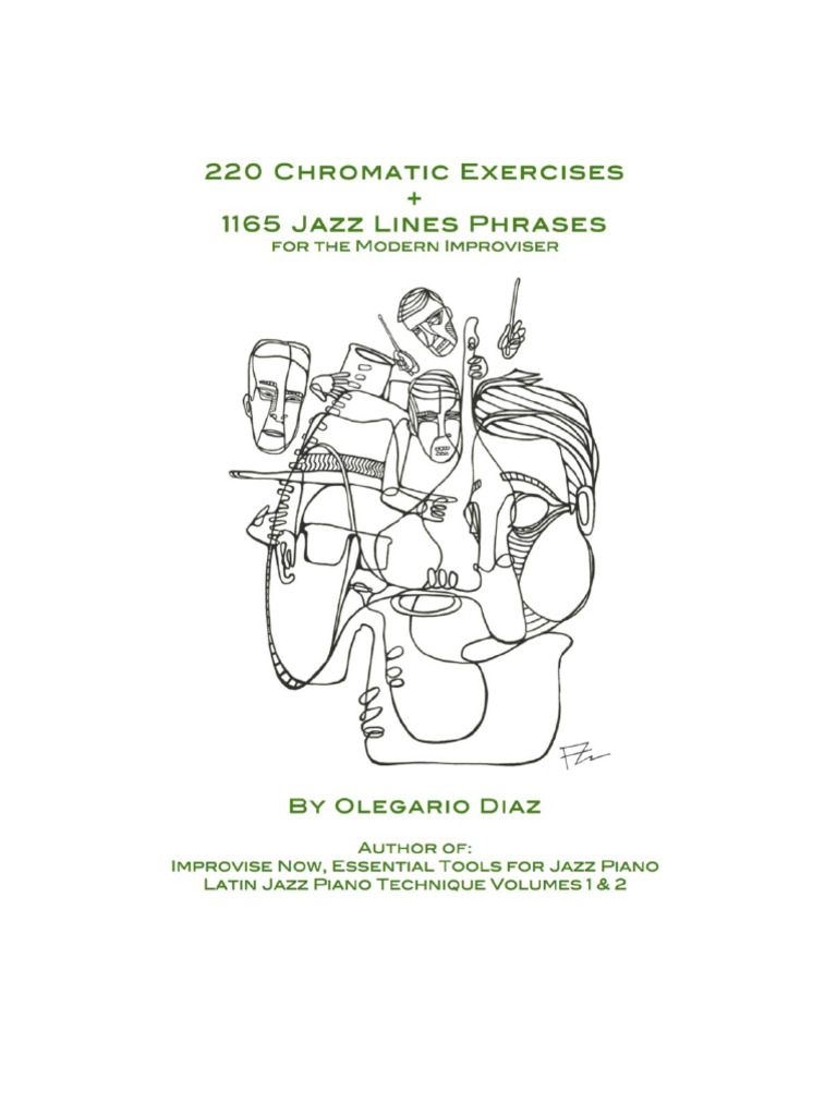 Jazz Exercises and Lines for Improvisation | PDF | Jazz | Saxophone
