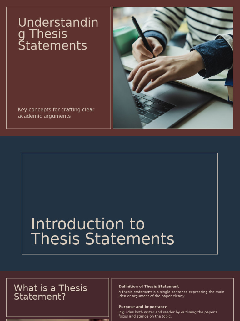 Thesis Statement Presentation | PDF | Essays | Thesis