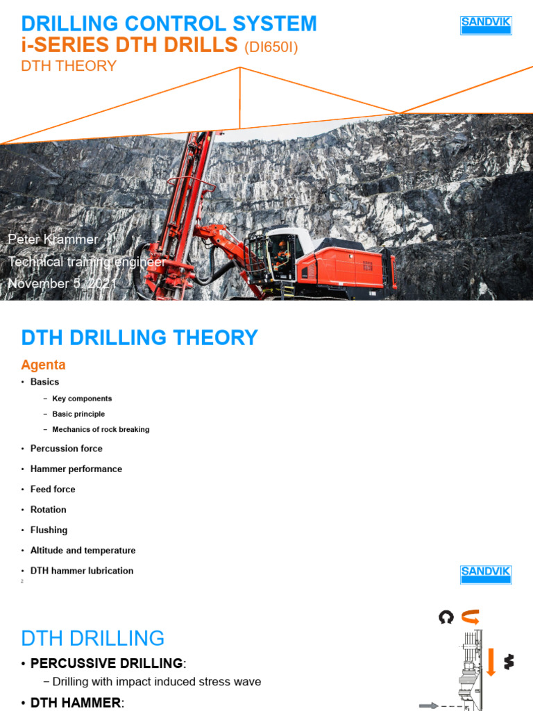 DTH Drilling Control System Overview | PDF | Drilling | Drill