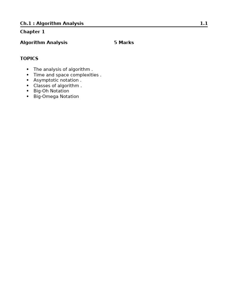 Algorithm Analysis and Complexity Basics | PDF | Computational Science ...