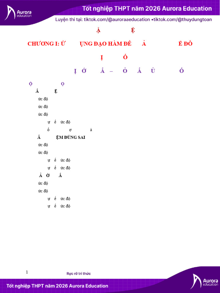 Btrl - Giá Trị Lớn Nhất - Nhỏ Nhất Của Hàm Số | PDF
