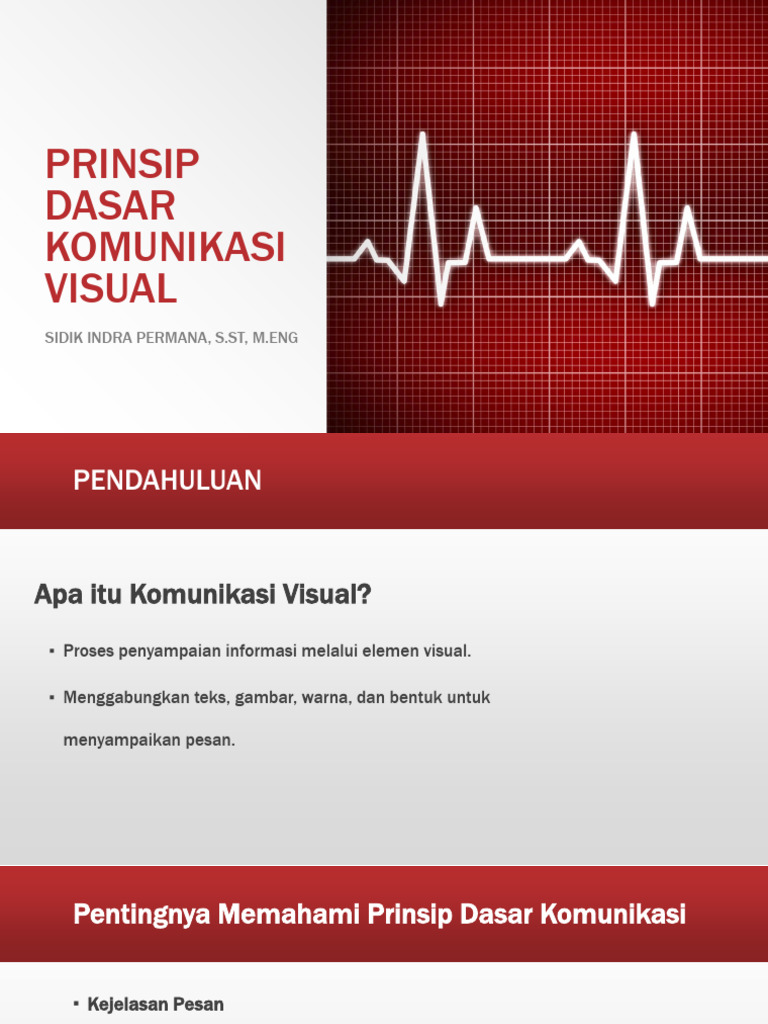 Prinsip Dasar Komunikasi Visual | PDF
