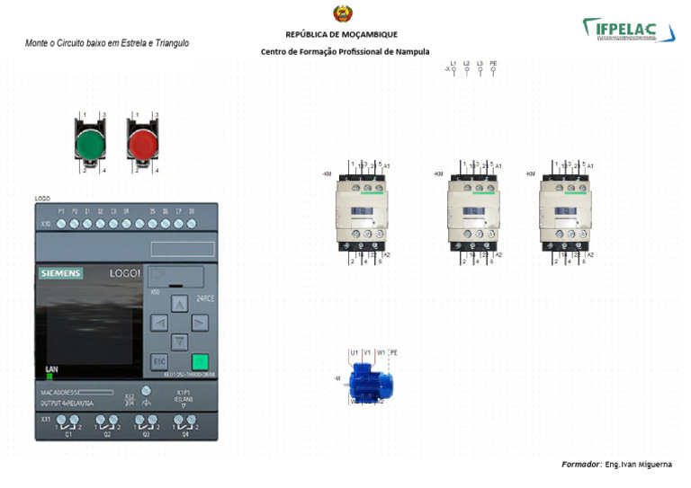 Comando Estrela e Triangulo Com PLC_011320 | PDF