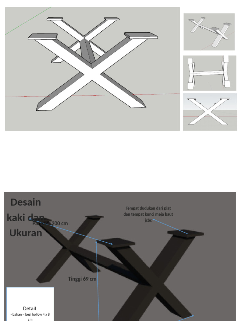 Desain Kaki Bu Nona | PDF