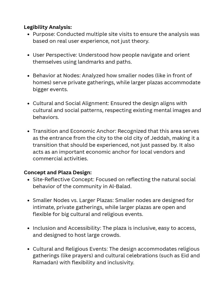 Legibility Analysis | PDF