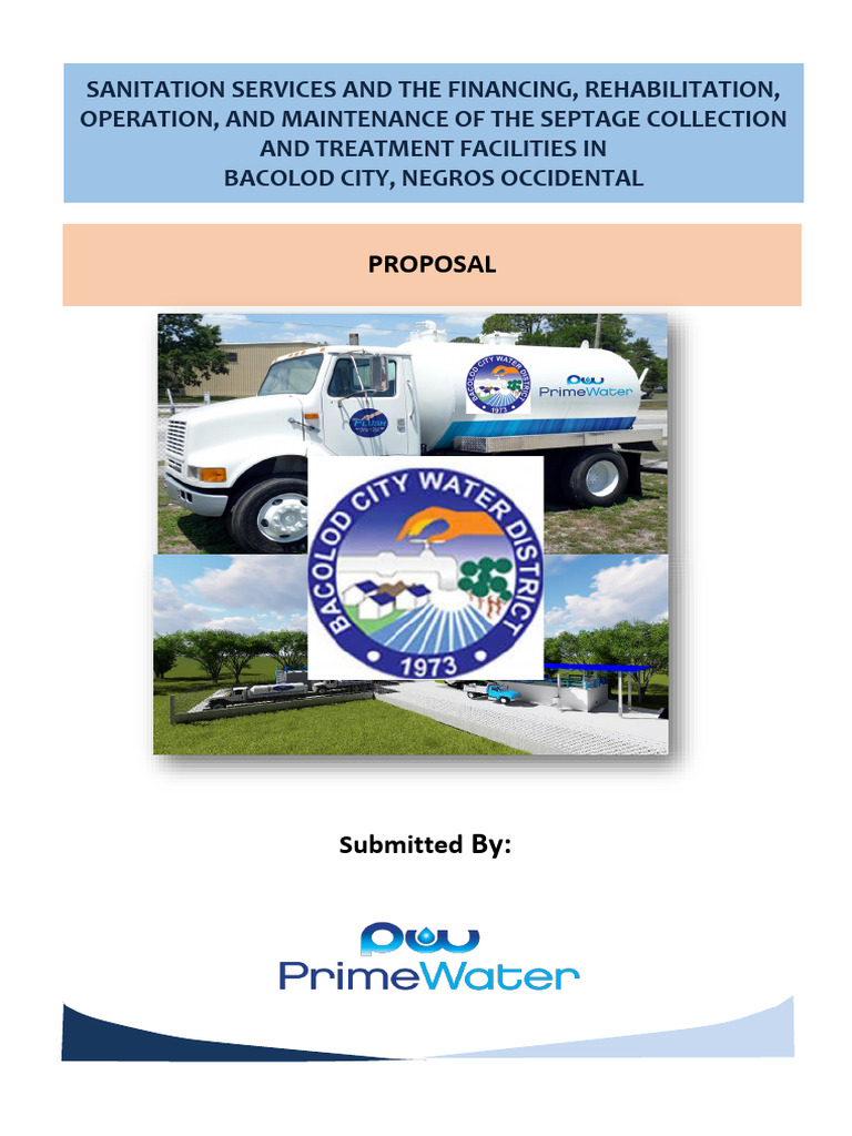 Bacolod City Septage Management Proposal | PDF | Sewage Treatment ...