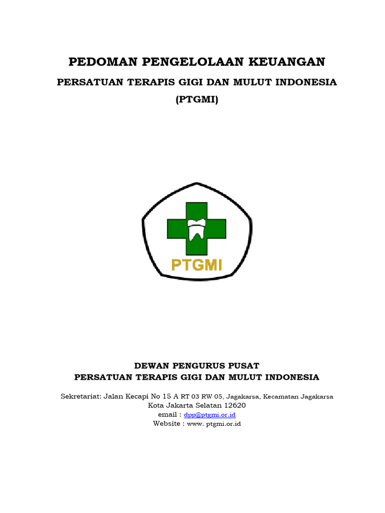 Pedoman Keuangan PTGMI 2022 | PDF