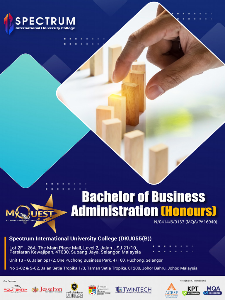 3 Bachelor of Business Administration (Honours) | PDF