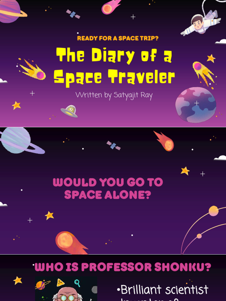 Professor Shonku's Space Diary Adventure | PDF | Mars