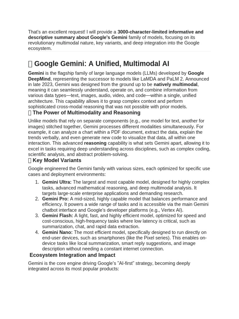 3 gemini | PDF | Computing | Information Technology