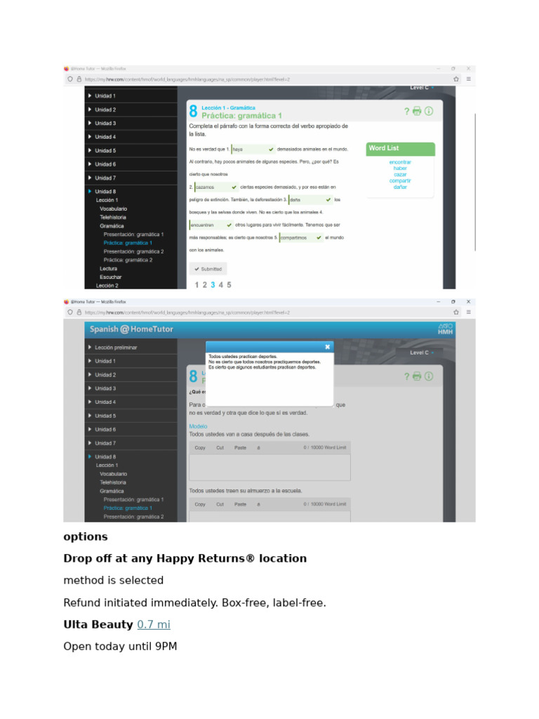 Home Tutor Exercises | PDF