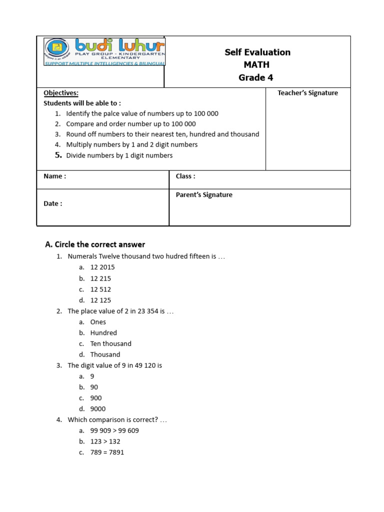Self Evaluation Math | PDF | Chess Theory | Chess