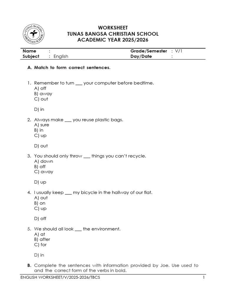 LKPD Homework Unit 6 (Online) | PDF