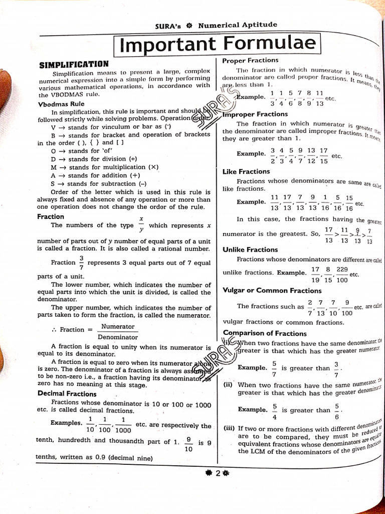 Maths Formula | PDF