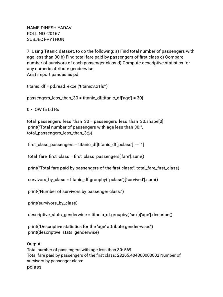 Pratical 7 | PDF