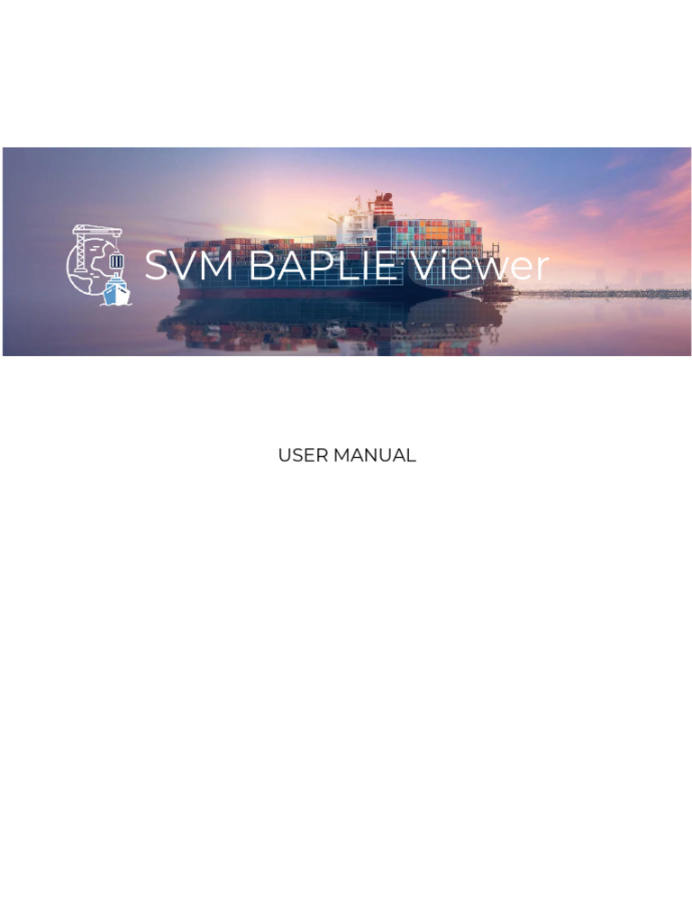 SVM BAPLIE Viewer User Manual | PDF | Password | 3 D Computer Graphics