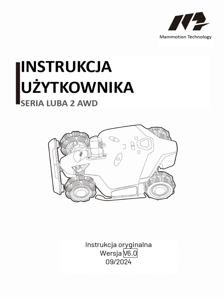 Luba 2 AWD Series_User Manual V6.0_PL_202409 | PDF