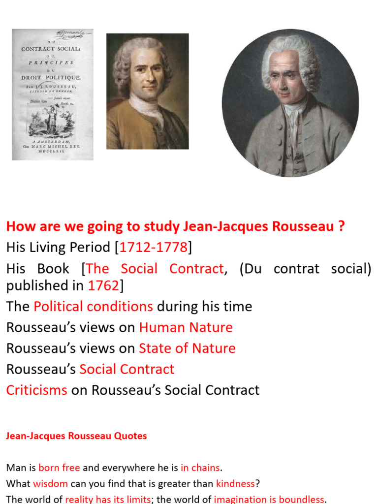 Exploring Rousseau's Social Contract Theory | PDF | Social Contract ...