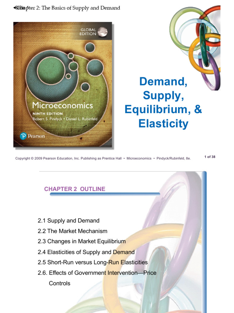Demand, Supply, Equilibrium, & Elasticity | PDF | Economic Equilibrium ...
