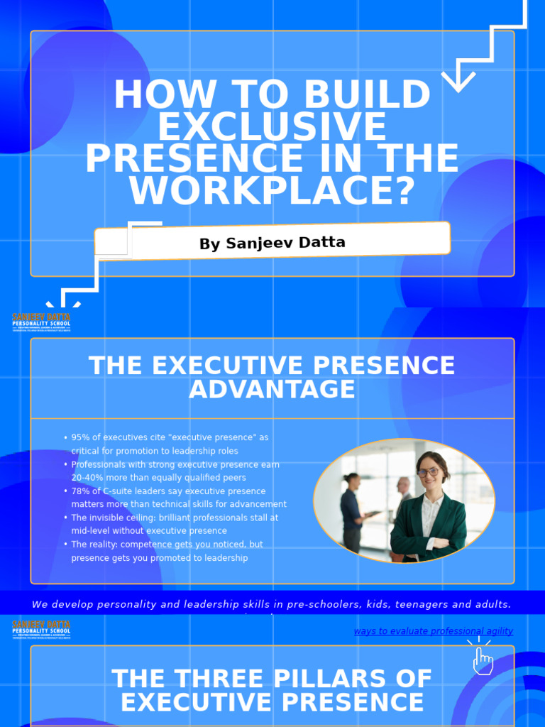Mastering Executive Presence for Leadership | PDF | Nonverbal ...