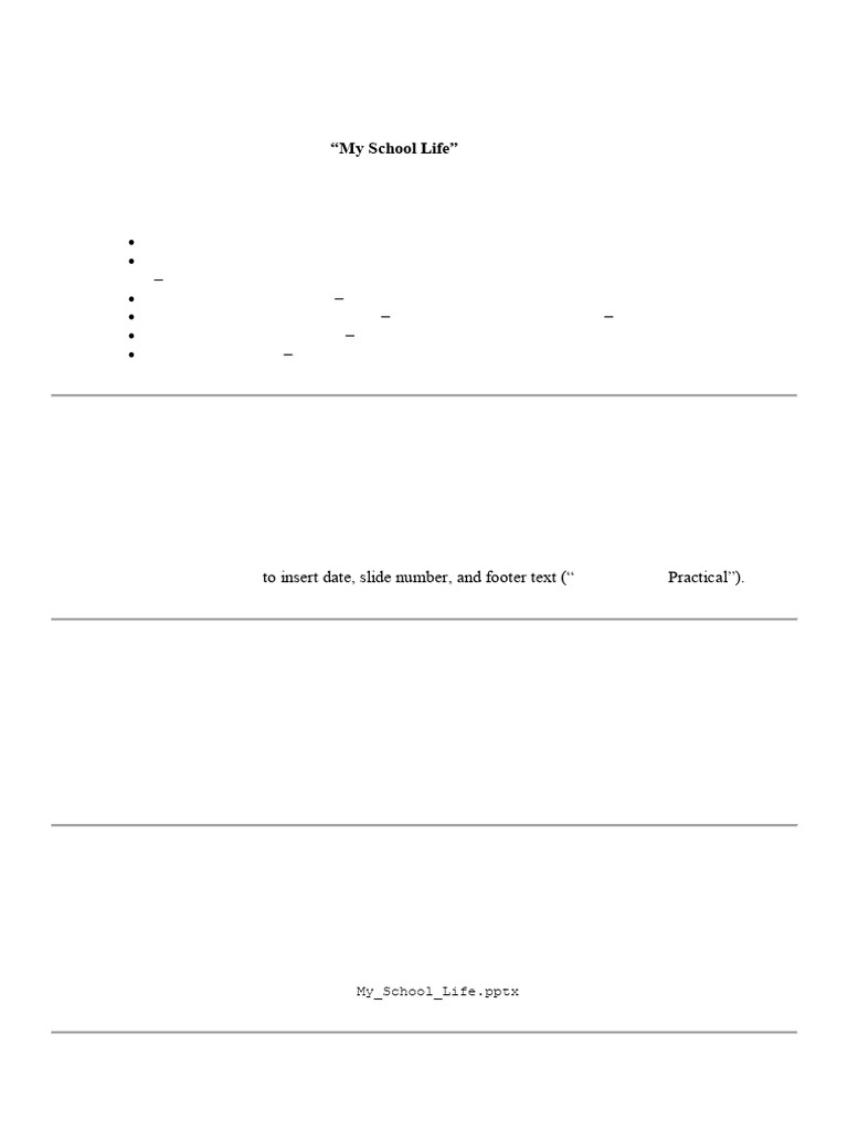 FoC Lab Practical PowerPoint Exercise | PDF | Microsoft Power Point | Computing