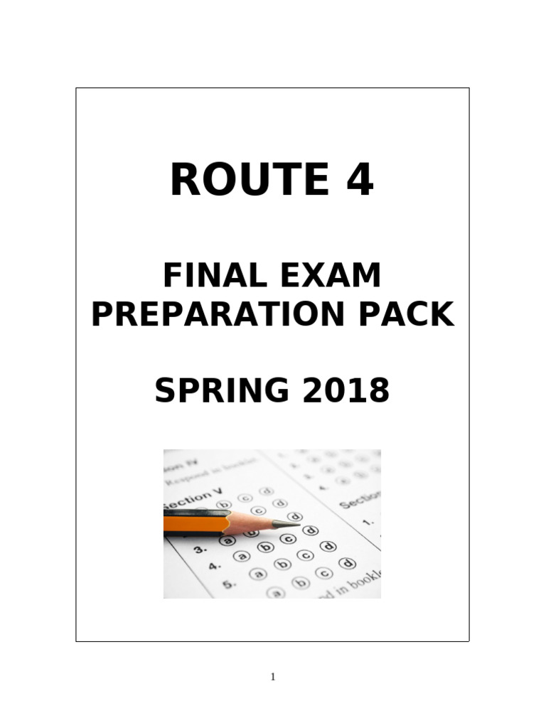 Final Exam Pack - Spring 2018 | PDF | Chocolate | Surgery