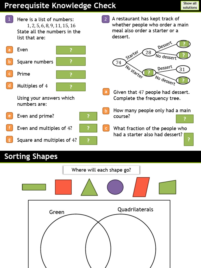 Year 7 lesson 2 | PDF