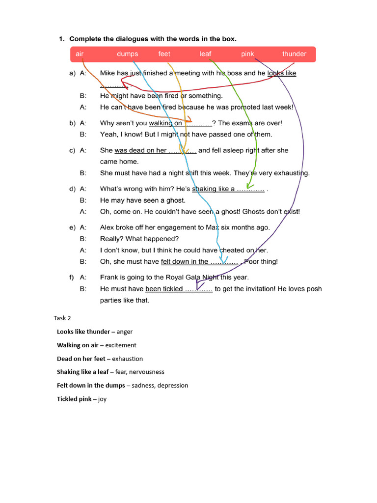 Emotional Expressions and Modal Verbs | PDF