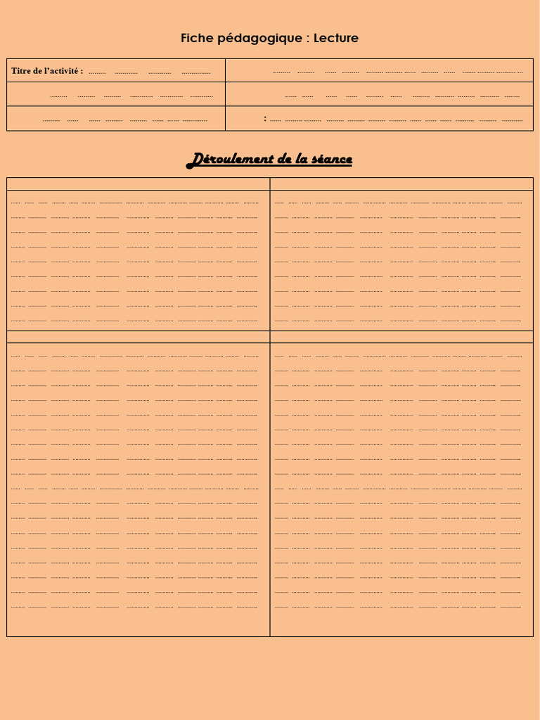 Fiche Lecture | PDF
