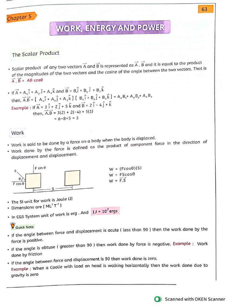 +1physics CH 6 | PDF