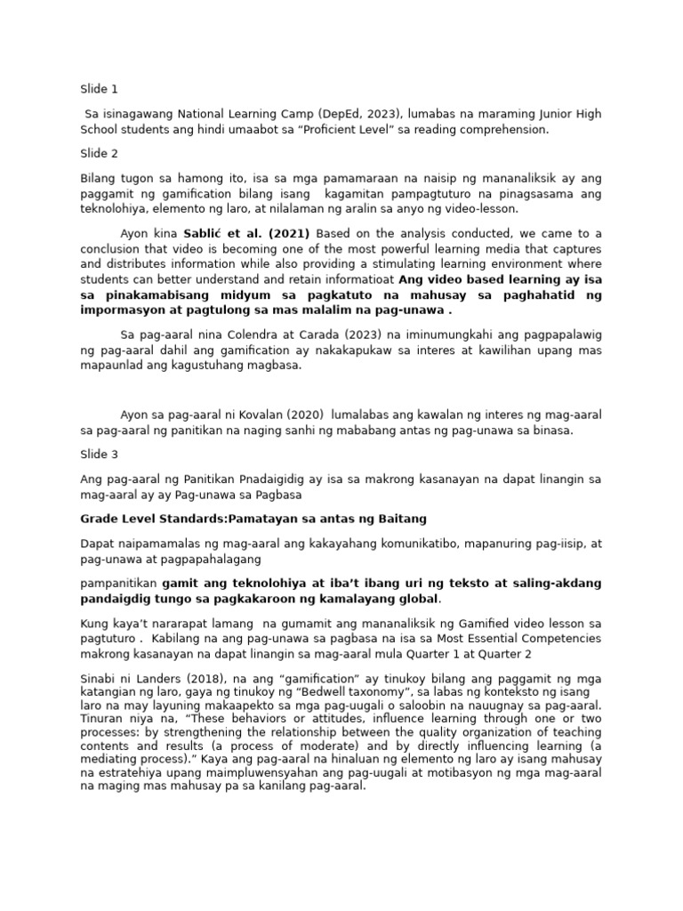 Final Script | PDF