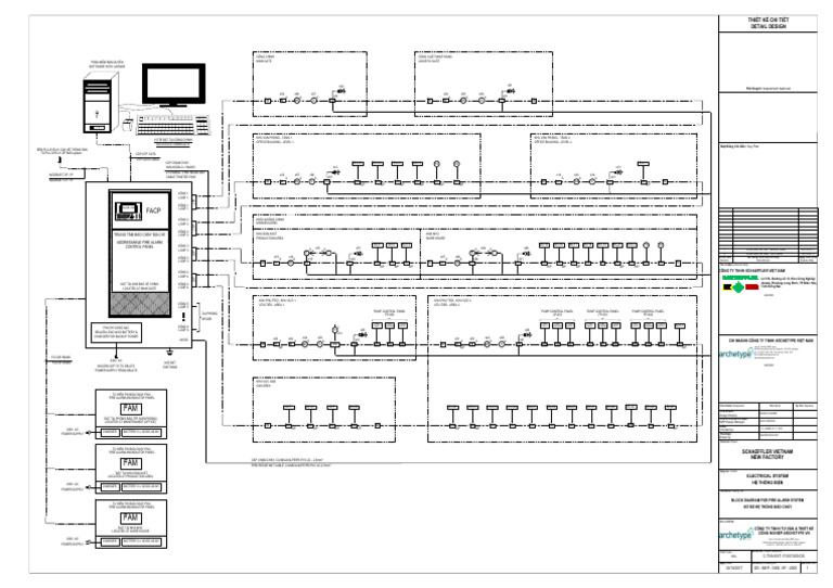 Dd-Mep-Gen-Ef-2000 Block Diagram For Fire Alarm System | PDF