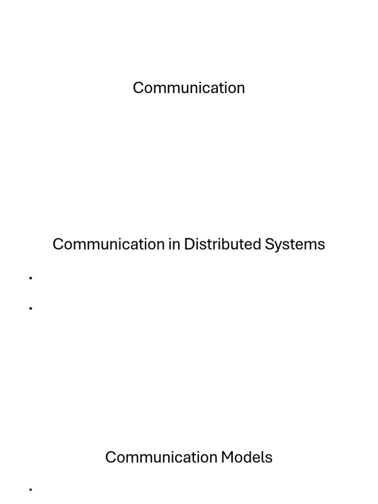 4. Communication | PDF | Transmission Control Protocol | File Transfer Protocol