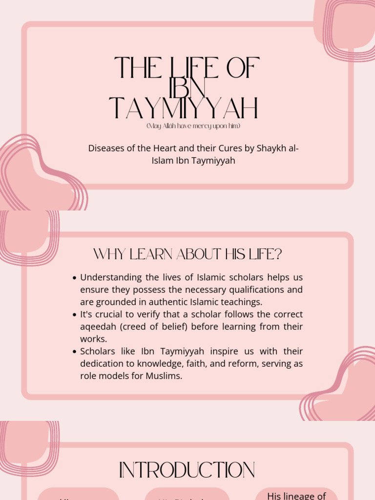 Life and Legacy of Ibn Taymiyyah | PDF | Jihad | Shia Islam