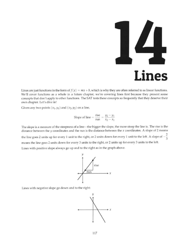 New Panda - Math - Chapter 14 - Lines - 116-124 | PDF | Slope | Elementary Mathematics