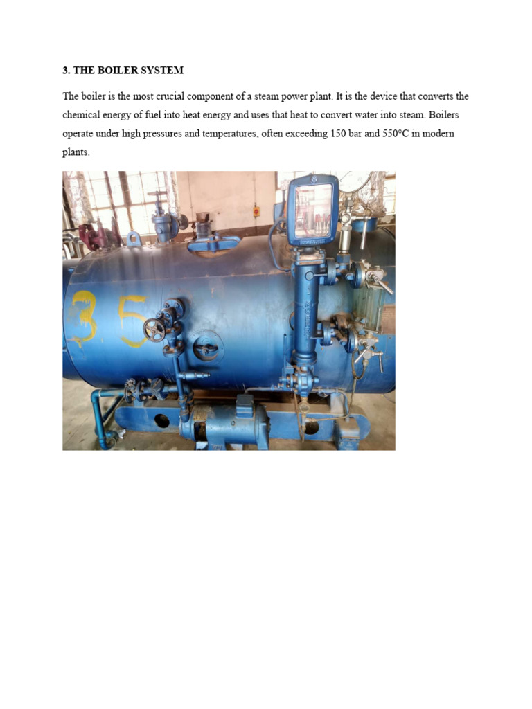 Boiler System | PDF