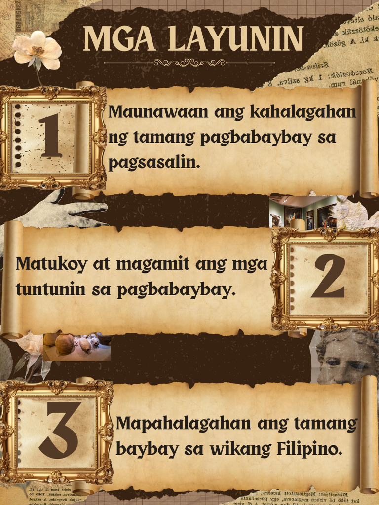 Mga LAyunin PDF | PDF