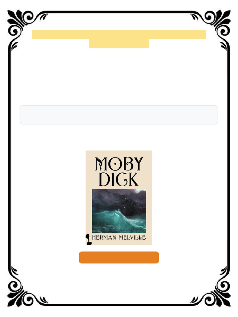 Moby Dick Edição Exclusiva Amazon 1st Edition Herman Melville File ...