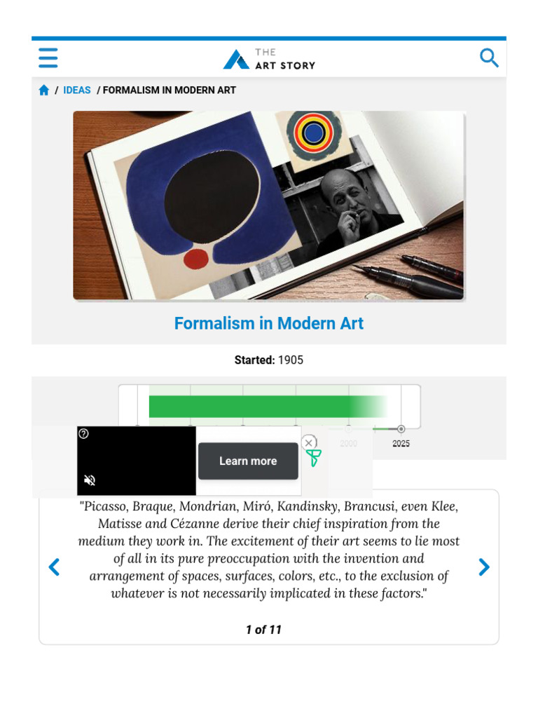 Formalism in Modern Art - Modern Art Terms and Concepts | TheArtStory ...